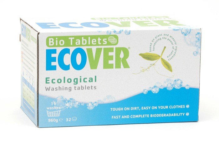 Ecover Laundry Bio Tablets - 16 per box - McKechnie Cleaning Services