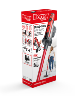Henry Quick Stick Cordless Vacuum - McKechnie Cleaning Services